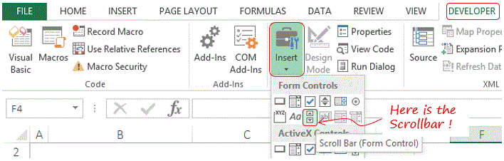 Scrolling List In Excel Goodly