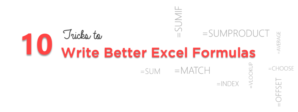 10 Tips to write better Excel Formulas - Goodly