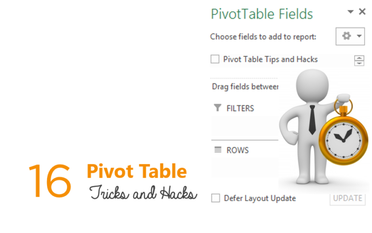 16 Life and Time saving Pivot Table Tricks - Goodly