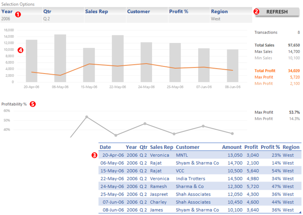 Make a Dashboard Using Advanced Filter - Goodly
