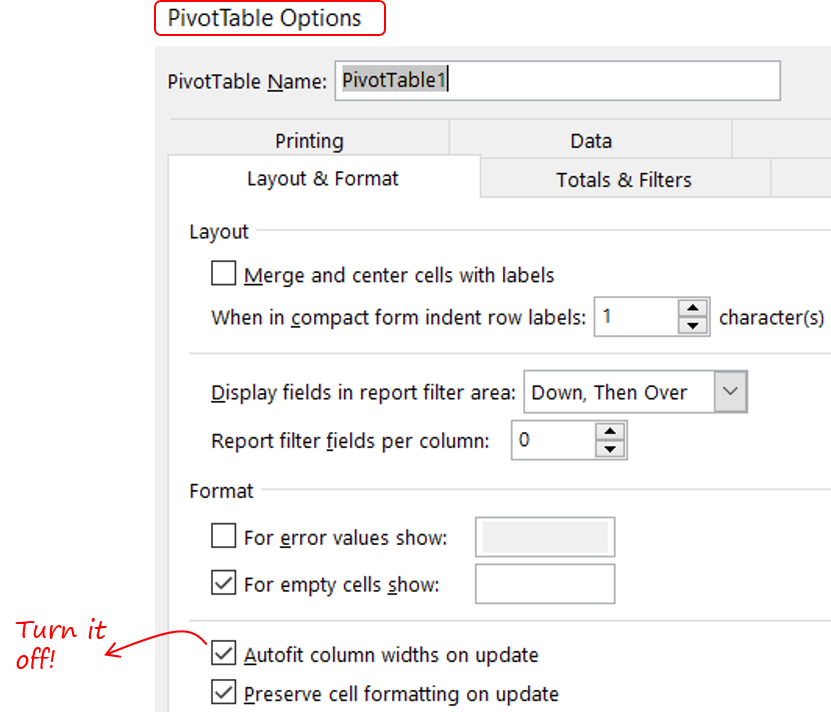 Formatting Tips For Pivot Tables Goodly