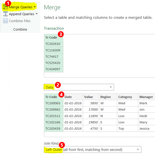 How to do a Vlookup in PowerQuery - Goodly
