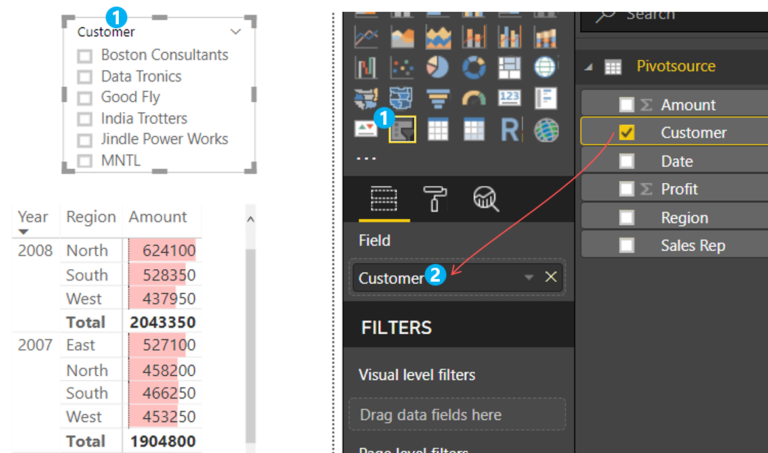 How to Create a Pivot Table in Power BI - Goodly