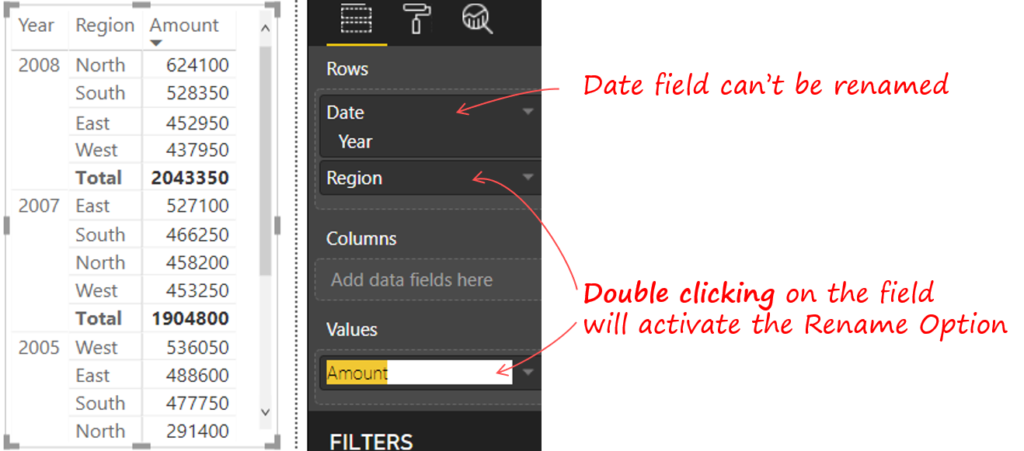 How to Create a Pivot Table in Power BI - Goodly