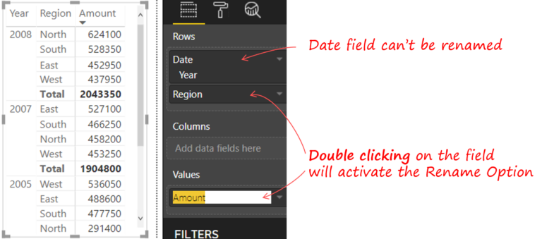 How to Create a Pivot Table in Power BI - Goodly