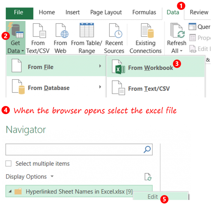 Create List Of Hyperlinked Sheet Names In Excel Goodly