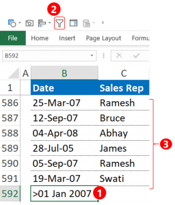 Filter Shortcuts in Excel - Goodly