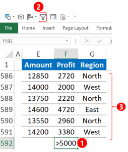 Filter Shortcuts in Excel - Goodly