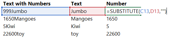 Separate Numbers From Text In Excel 5 Goodly