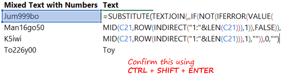 Separate Numbers From Text In Excel And Power Query Goodly