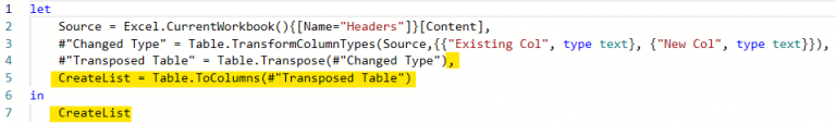 Dynamic Column Names in Power Query - Goodly