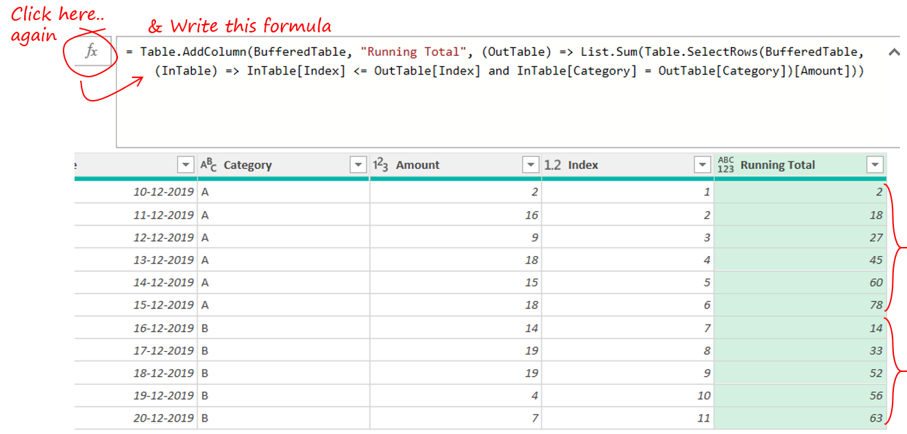 Running Total In Power Query Goodly