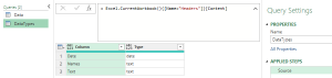 Dynamic Data Types in Power Query - Goodly