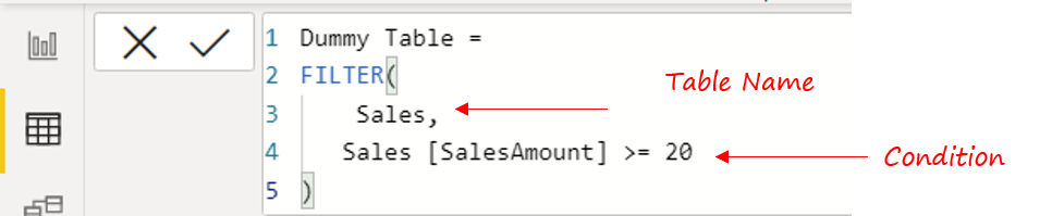 Understanding The DAX Filter Function Goodly