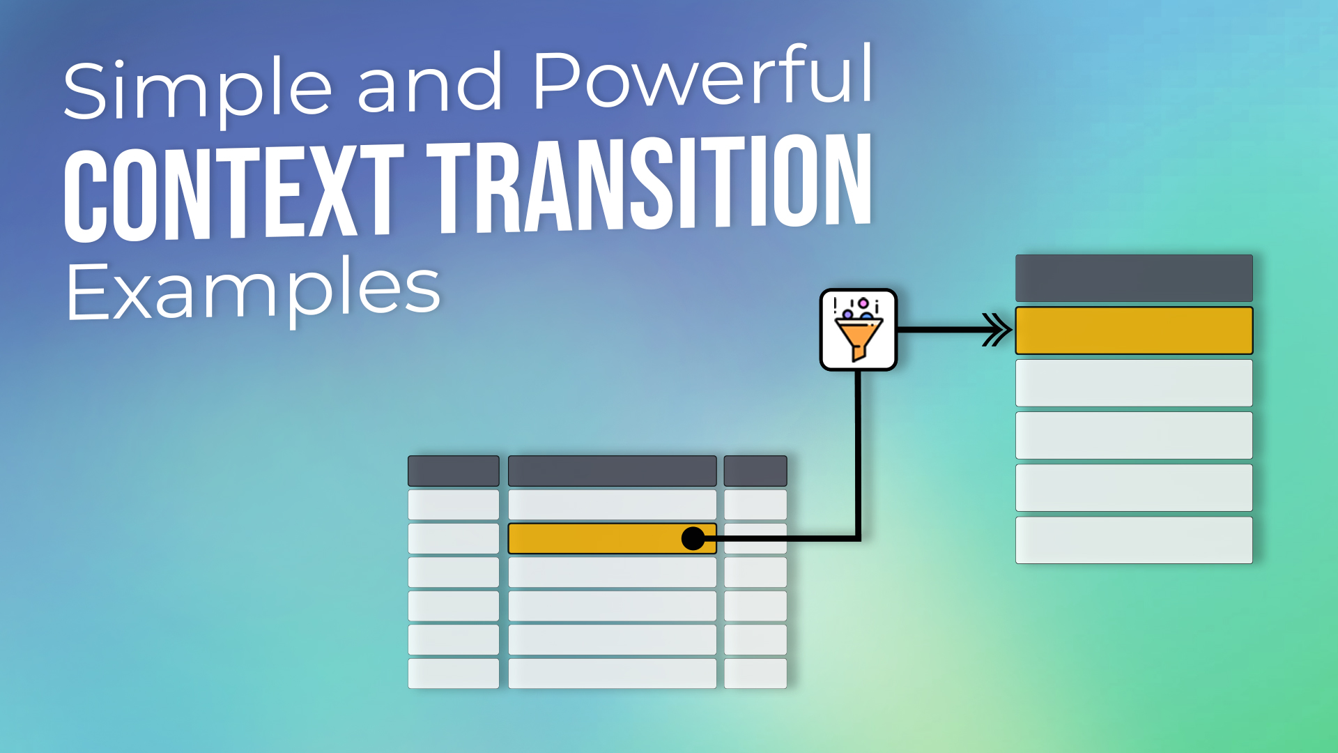 Simple And Powerful Context Transition Examples In Power BI Goodly